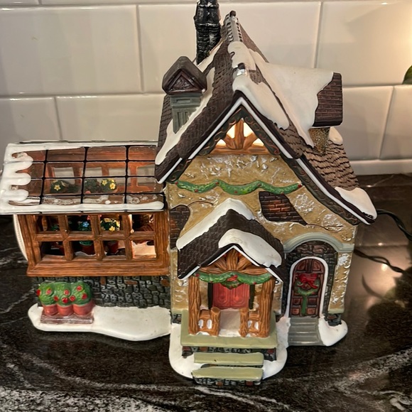 Santa's Workbench | Holiday | Vintage Christmas Decor Santas Workbench ...